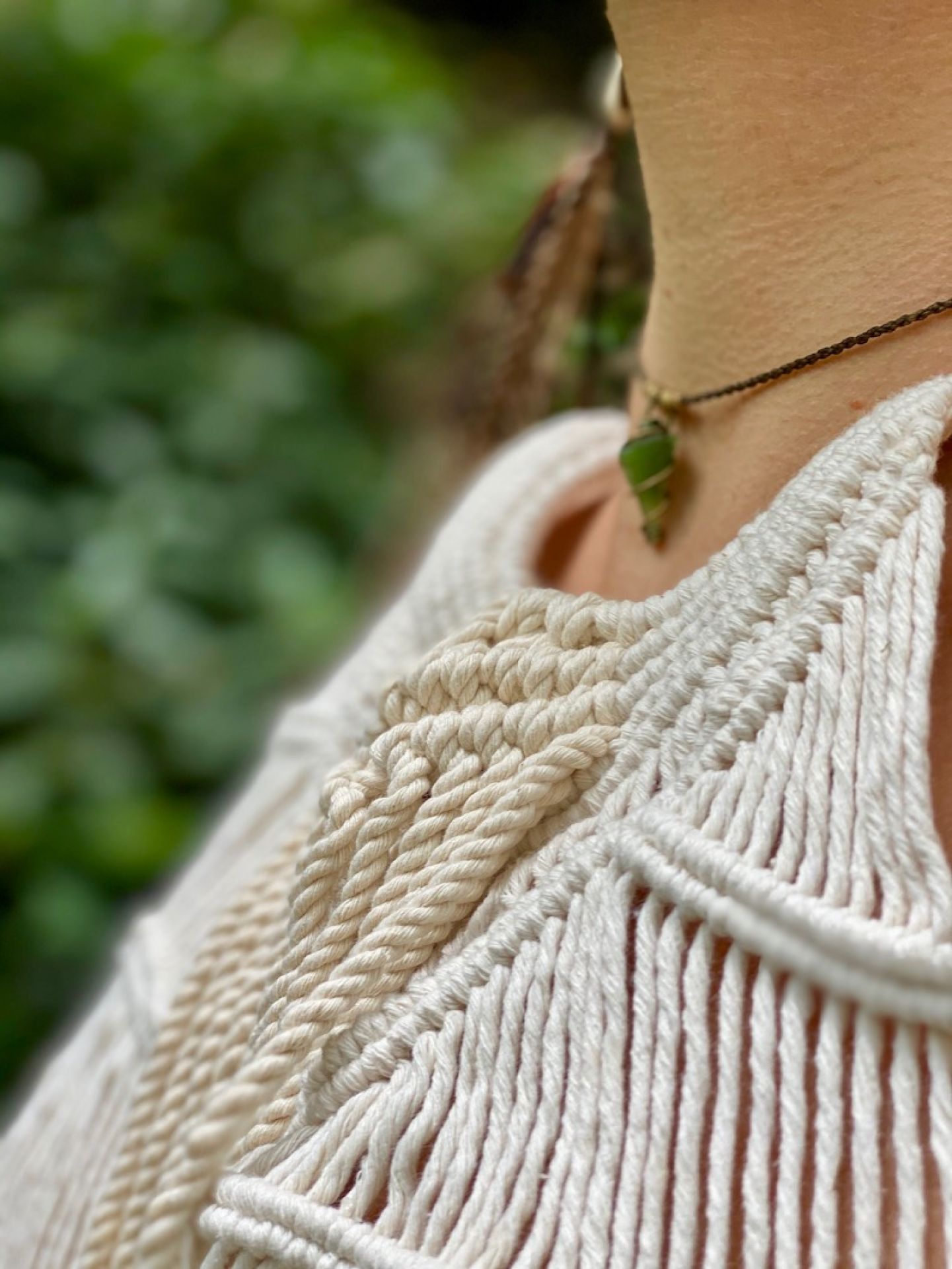 Macrame goddess top | Bohemian style top